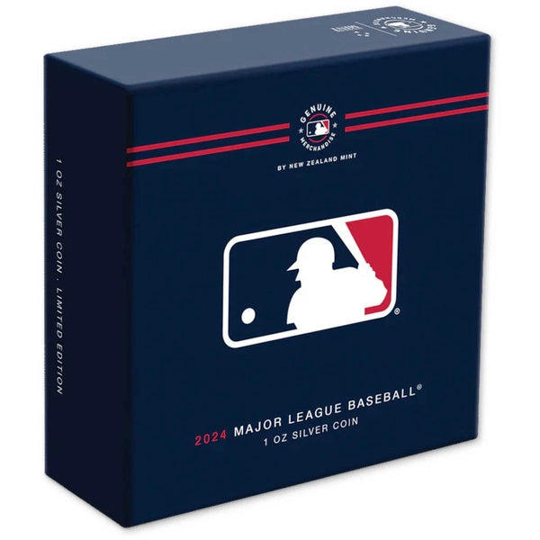 1 oz Silver Coin 2024 MLB Major League Baseball Colorized Proof ...