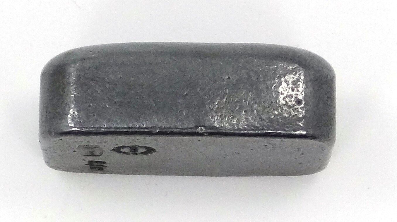 2 oz Silver Vintage USSR CCCP Soviet Union Old Hand Poured Bar 62.2G R ...