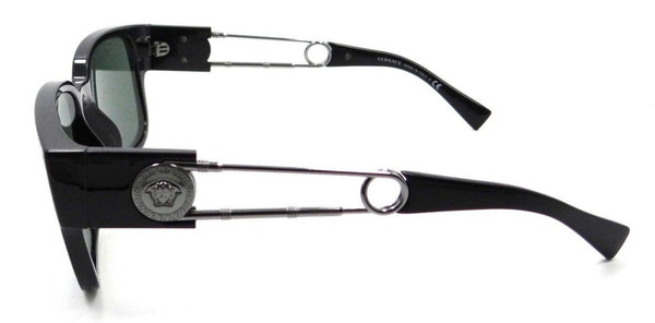Versace Sunglasses VE 4412 GB1/71 57-18-140 Black / Dark Green Made in ...
